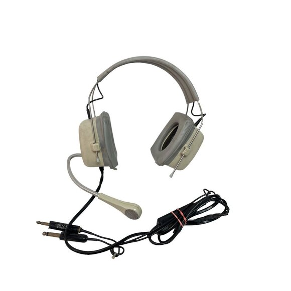 Headphones | Telex Dbm100 Pilot Headset Adjustable Aviation Microphone ...
